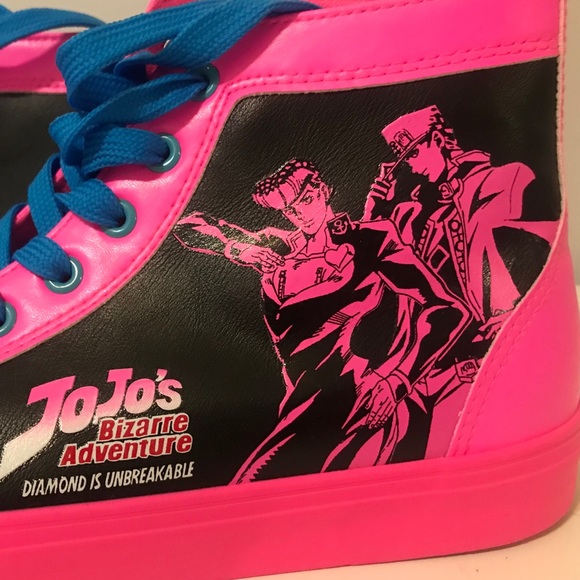 Hot Topic | Shoes | Jojos Bizarre Adventure Josuke Jotaro Sneakers ...